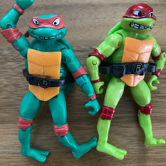 Toys | Teenage Mutant Ninja Turtles Action Figures Mikey And Raph ...
